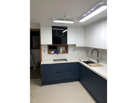 부천 예쁜싱크대설치 부천싱크대공장 27평싱크대가격 주방교체비용 씽크대잘하는곳 블랙통후드 무광싱크대 20평