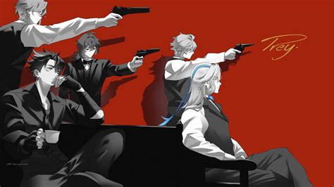 Diluc Alhaitham Neuvillette Kamisato Ayato And Wriothesley Genshin