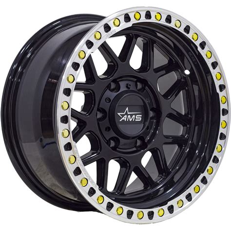 Ams Negro Brillante Ams Wheels
