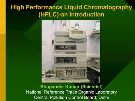 Introduction To Hplc PDF