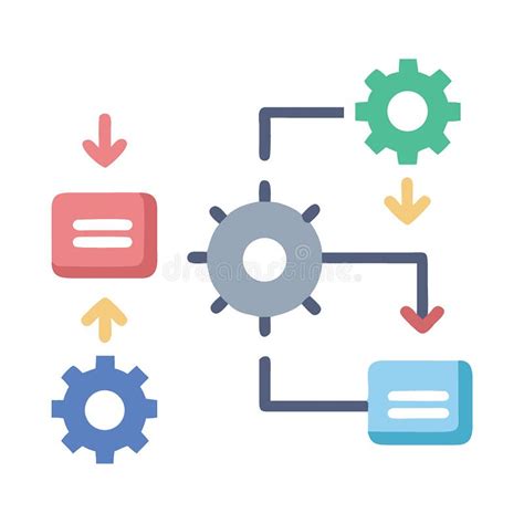 Process Icon Stock Illustration Illustration Of Icon 381388162