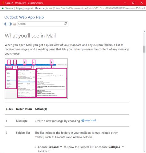 Guide Using Outlook Web App OWA Real World Help Centre