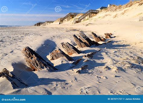 The Remains Of A Historic Shipwreck Stock Image Image Of Ship Historical 307071727