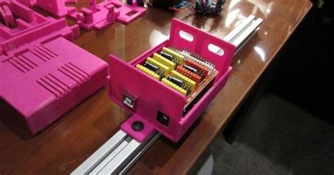 Arduino Uno Cnc Case For Drawbot Or 2020 Extrusion By Plexi Download
