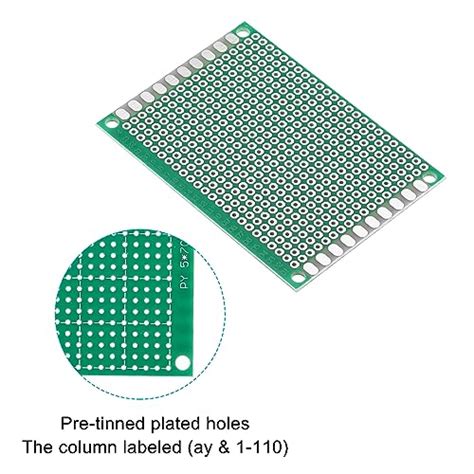 Patikil Pcb Board Circuit 25 Pcs Prototype Perfboard Solder Boards For