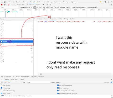 chrome devtool network response data help uipath community forum
