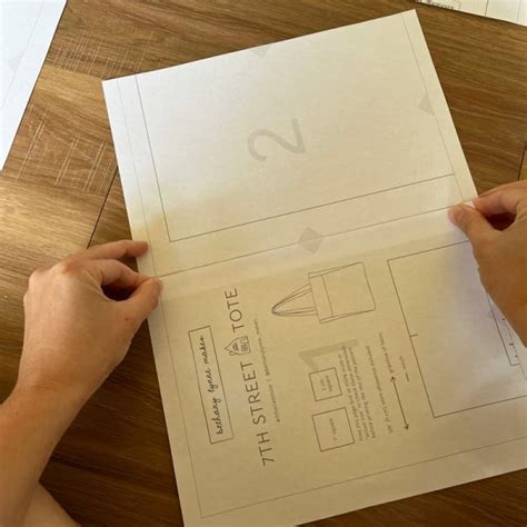 How To Print And Assemble A PDF Sewing Pattern Bethany Lynne Makes