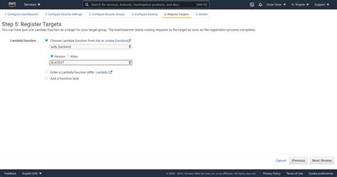 Application Load Balancer With Lambda Backend Learn With Omar