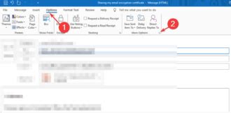 How To Send Secure Email In Outlook Full Guide