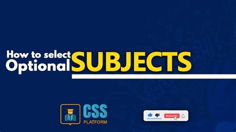 Optional Subjects For Css Exam How To Choose Wisely Css Exam Guide 2025 Css Platform