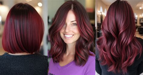 21 Bold And Beautiful Red Violet Hair Looks For 2025 HAIRS