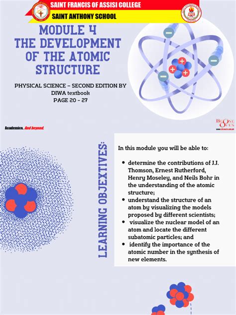 Physical Science Module 4 The Development Of The Atomic Structure Pdf