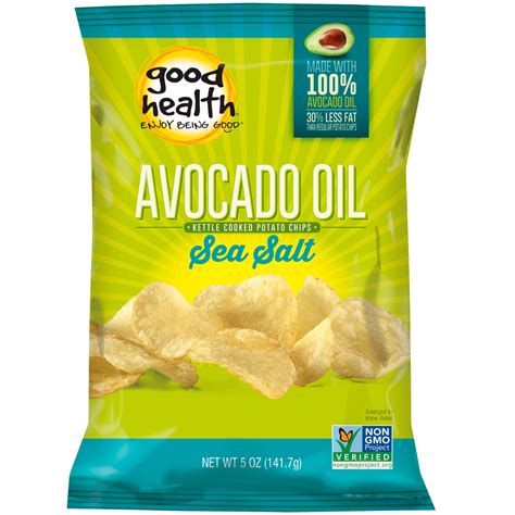 Order Good Health Avocado Oil Kettle Style Potato Chips Sea Salted