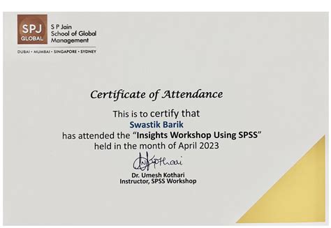 Swastik Barik On Linkedin Spss Dataanalysis