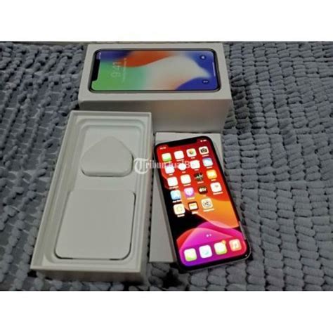 HP Bekas IPhone X 64GB Fulllset Like New Normal Harga Murah Di Malang Tribun JualBeli