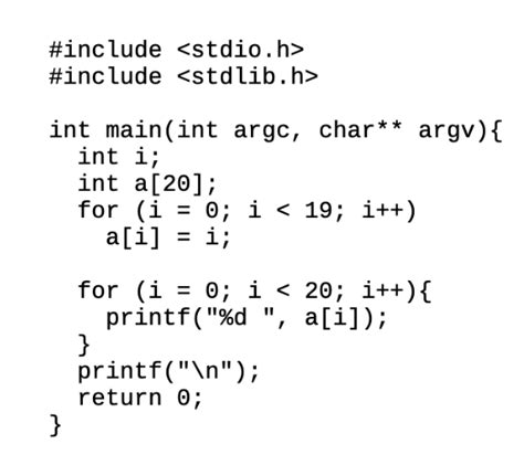 Solved Find Out What Kind Of Bug S Each Code Has Code Chegg Com