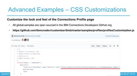 Ibm Connections Customizer From Zero To Hero Ppt