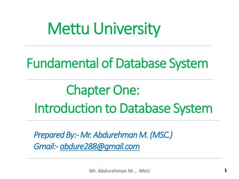 Chapter 01 Fundamental Of Database Management System Dbms Pdf Databases Computer