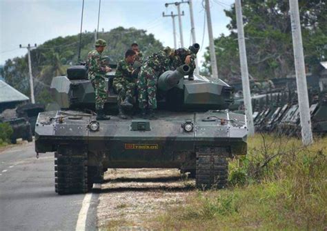 Indonesia Memiliki 103 Unit Tank Tercanggih Leopard 2017