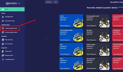 How To Create Coding Question Bank In Iscalepro