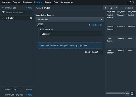 Slate • Read And Write Data • Create Or Retrieve Object Sets • Palantir