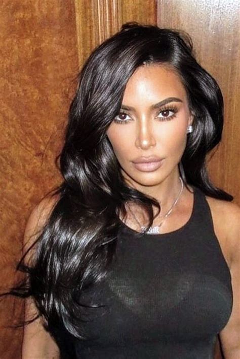 Pin By Sashell Reid On Hair For It Kim Kardashian Hair Kardashian