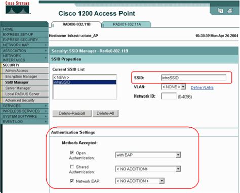Wireless Domain Services Configuration Cisco