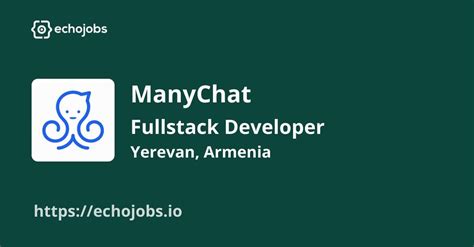 Manychat Is Hiring Fullstack Developer Platform Team Yerevan Armenia Php React Api Html