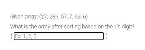Solved Given Array 27286577626 What Is The Array