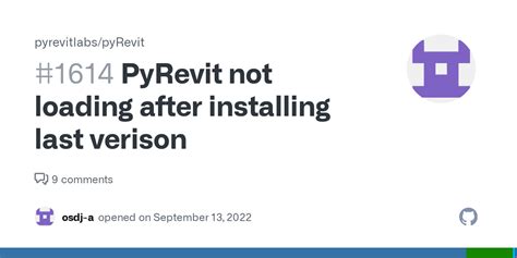 Pyrevit Not Loading After Installing Last Verison · Issue 1614