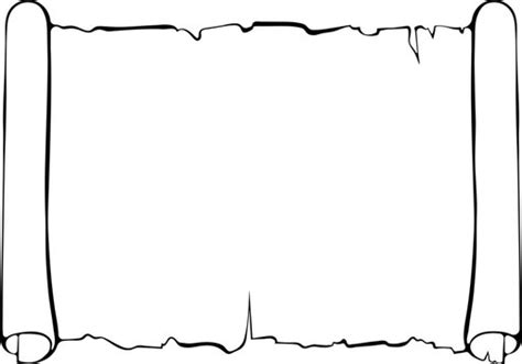 Scroll Outline Template