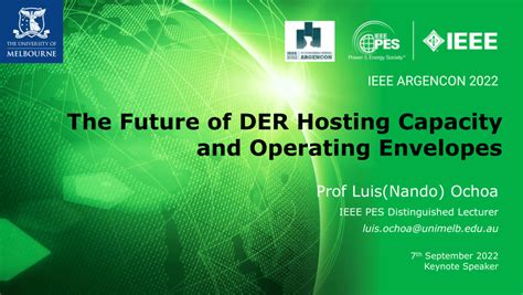 Pdf The Future Of Der Hosting Capacity And Operating Envelopes