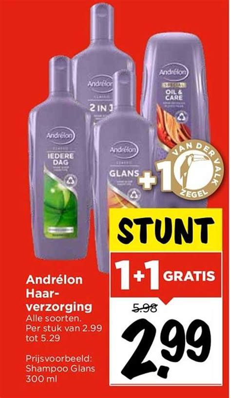 Andrélon Haarverzorging Aanbieding Bij Vomar 1foldersnl