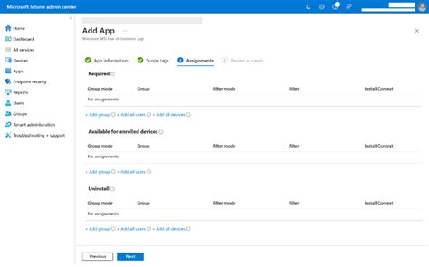 Installation Via Microsoft Intune Msi Eformity Documentation