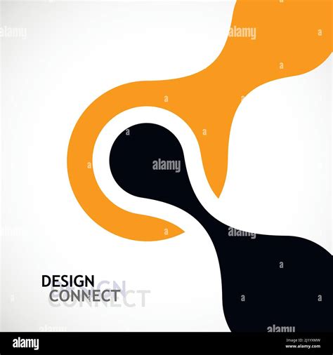 Two Large Vector Interconnected Molecules Stock Vector Image And Art Alamy