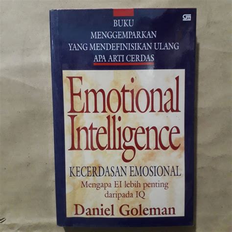 Jual Buku Emotional Intelligence By Daniel Goleman Jakarta Selatan