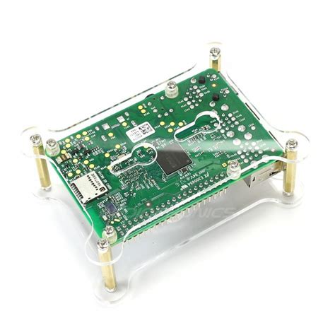 Raspberry Pi 3 B Pi 2 Acrylic Chassis Case Box Audiophonics