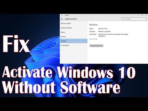 Activate Windows 10 Without Any Software For 6 Months 5 Ways To Check