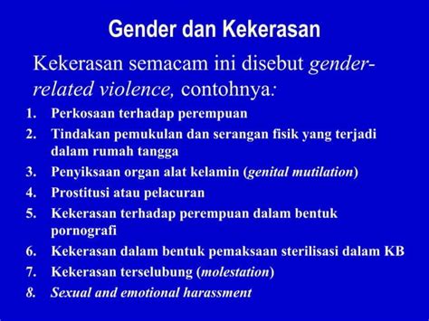 Kajian Terhadap Materi Sex Dan Genderppt