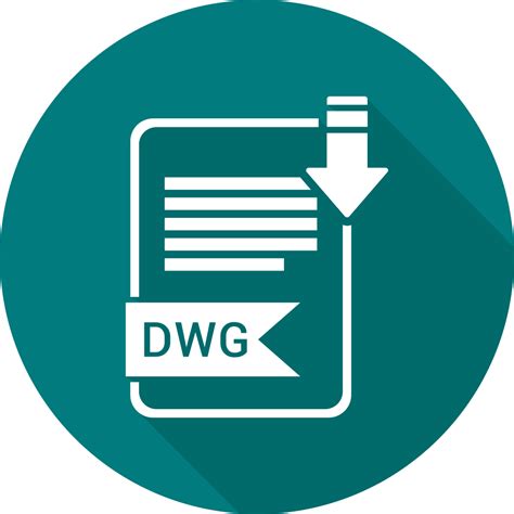 Document Dwg File Format Type Icon Free Download