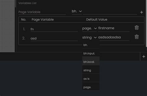 What Is Page Variables And All These Page String Bhput Bh
