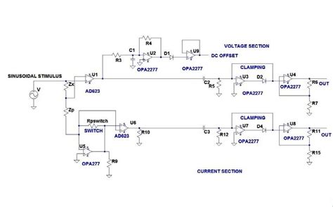 Schematic Of The Custom Interface For Analog Signal Conditioning Download Scientific Diagram