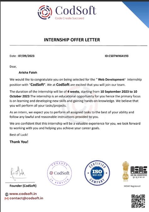 Arisha F On Linkedin Codsoft Pythonprogramming