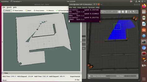 ros gmapping pkg ros melodic gazebo simulation rviz slam