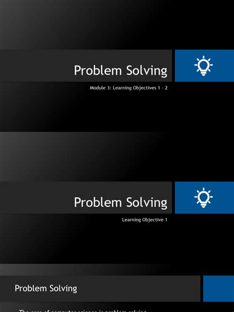 it unit 1 problem solving pdf