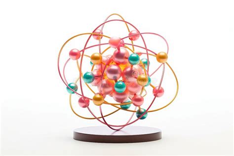 Molecule Isolated On White Background Stock Illustration Illustration Of Atom Shiny 286904961