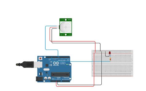 Circuit Design Sensore Pir Capitolo 12 Di Arduino Dalla A Alla Z