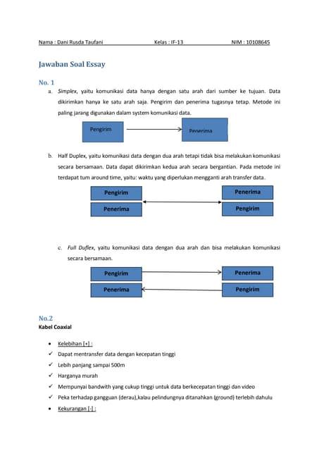 Metode Pengiriman Data Pdf
