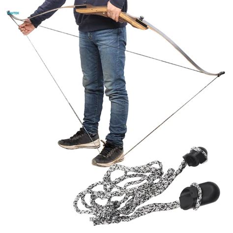 Stringer Tool Nylon Rope Recurve Bow Cocking Rope Cord Stringing Tool Stringer Tool Nylon Rope Recurve Bow Cocking Rope Cord Stringing Tool