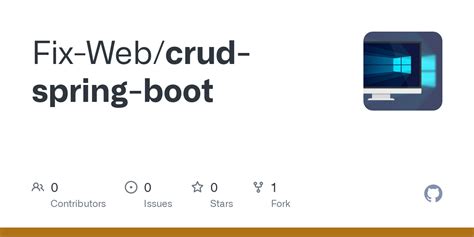 Github Fix Webcrud Spring Boot